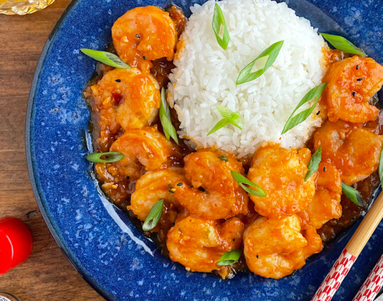 Ebi Chili - Shrimp in Spicy Sauce - Eats All Day